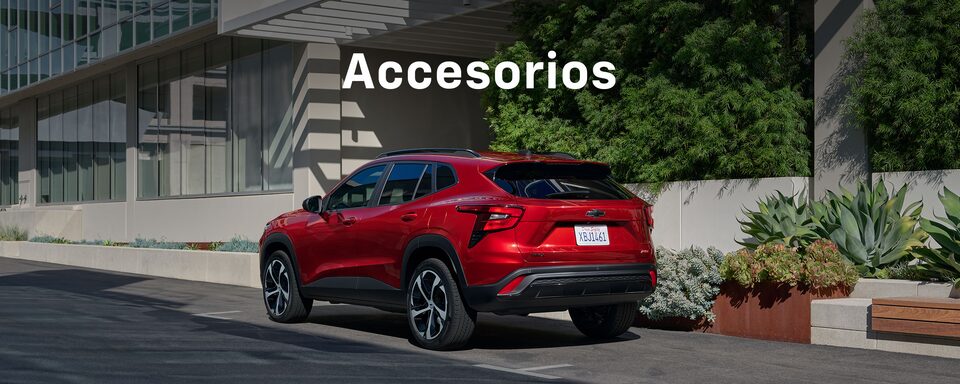 SUV deportiva Trax 2024 | Accesorios originales | Chevrolet Mex